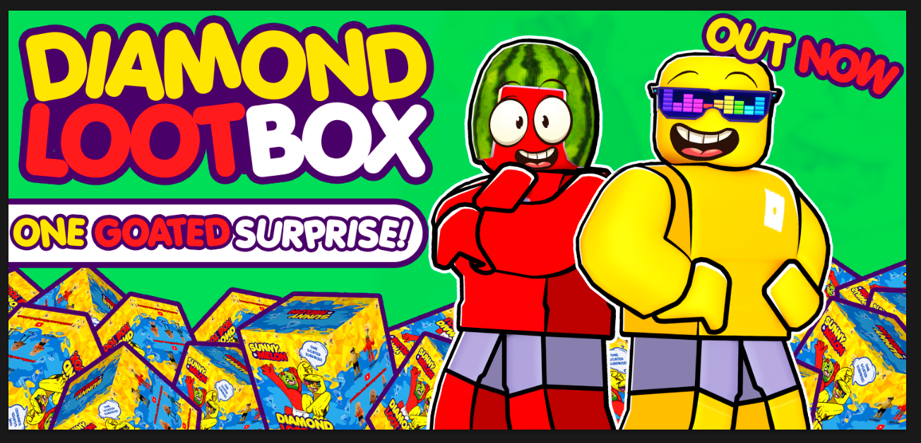 DIAMOND LOOT BOX – Sunny and Melon